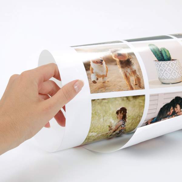 Poster pêle-mêles sur l'app Photoweb