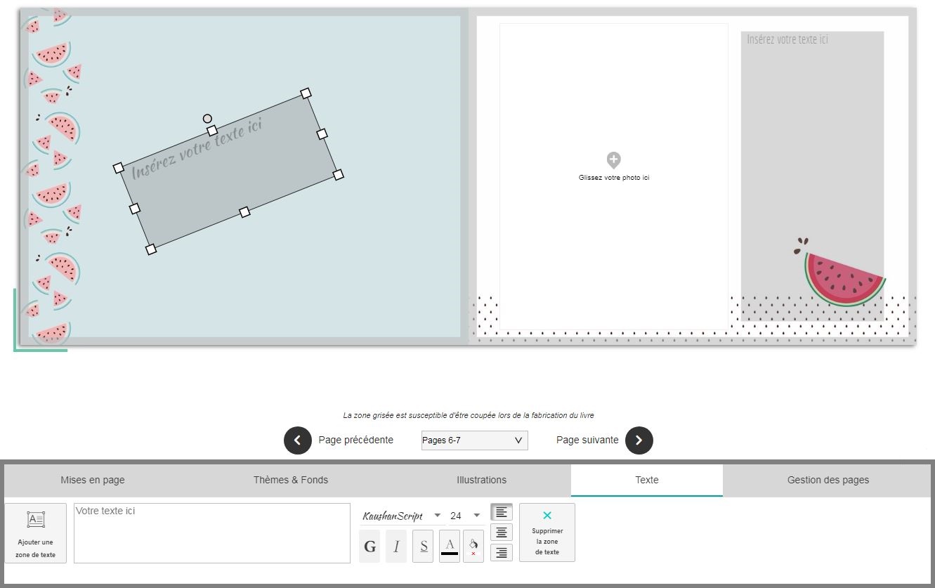 Livre photo avec texte : Créer un livre photo accompagné de texte photo